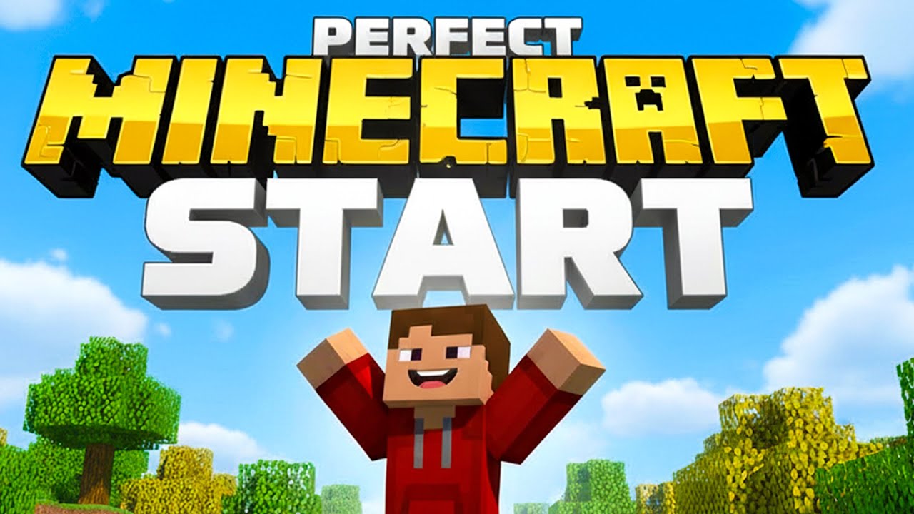 My Perfect Minecraft Start - Survival - YouTube