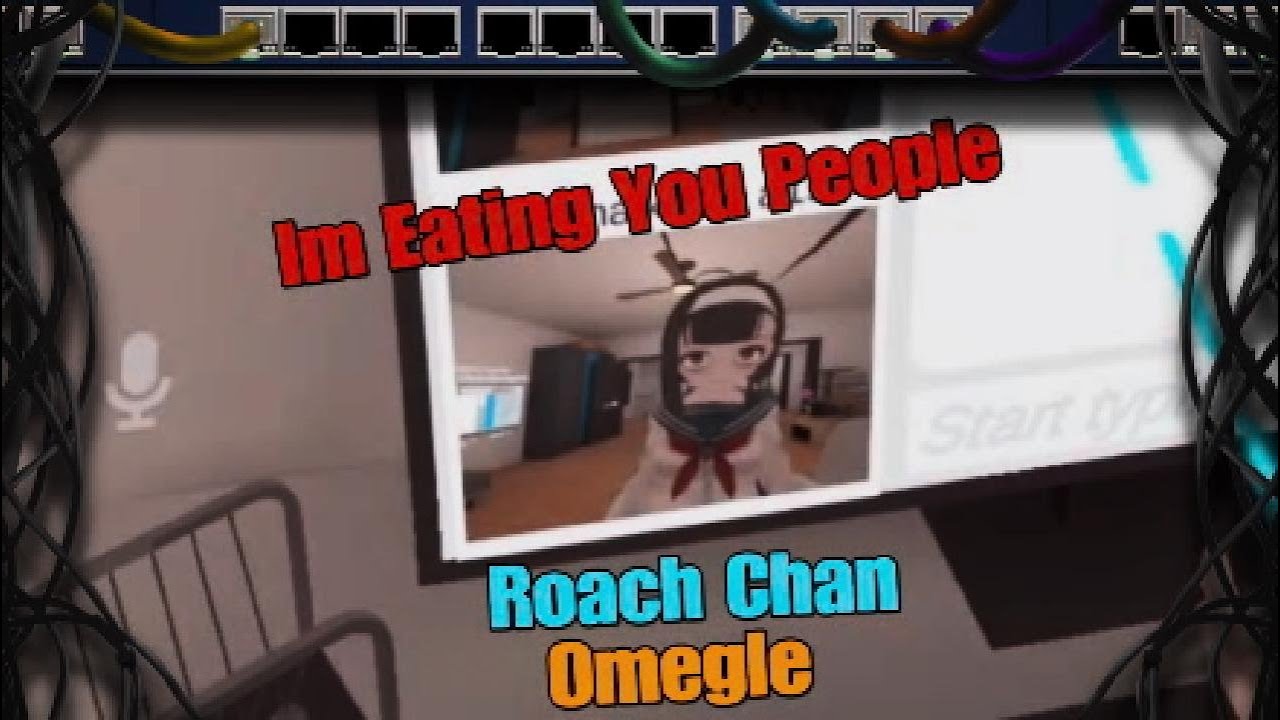 Omegle - Roach Chan scaring inhabitants of Vr. #vrchat - YouTube