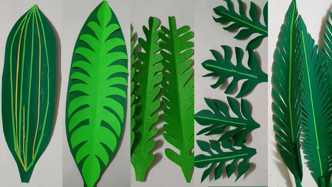 8 Way To Make Leaves With Paper Paper Leaf How To Make Paper Leaves 8 Way To Make Leaves With Paper Paper Leaf How To Make Paper Leaves