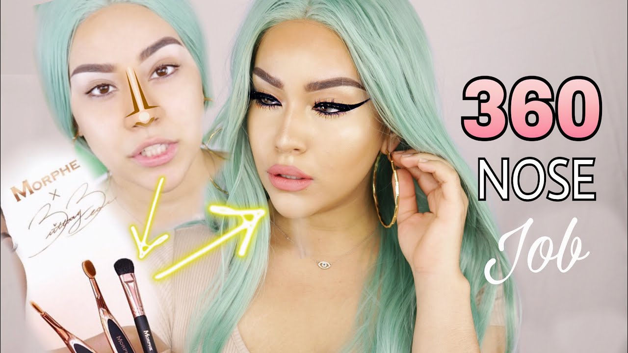 HOW TO SNATCH YOUR FACE | 360 NOSE CONTOUR KIT - YouTube