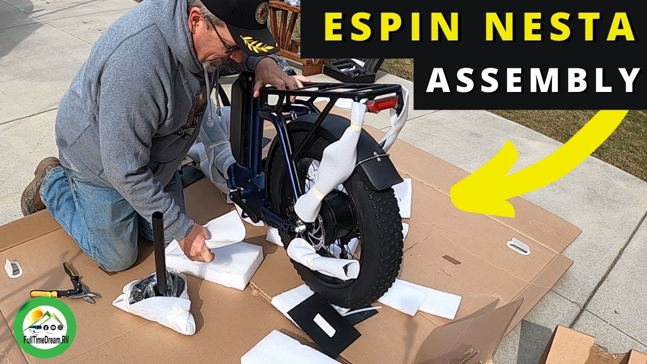 ASSEMBLING AN ESPIN NESTA ELECTRIC BIKE IS EASY / FULL TIME DREAM - YouTube