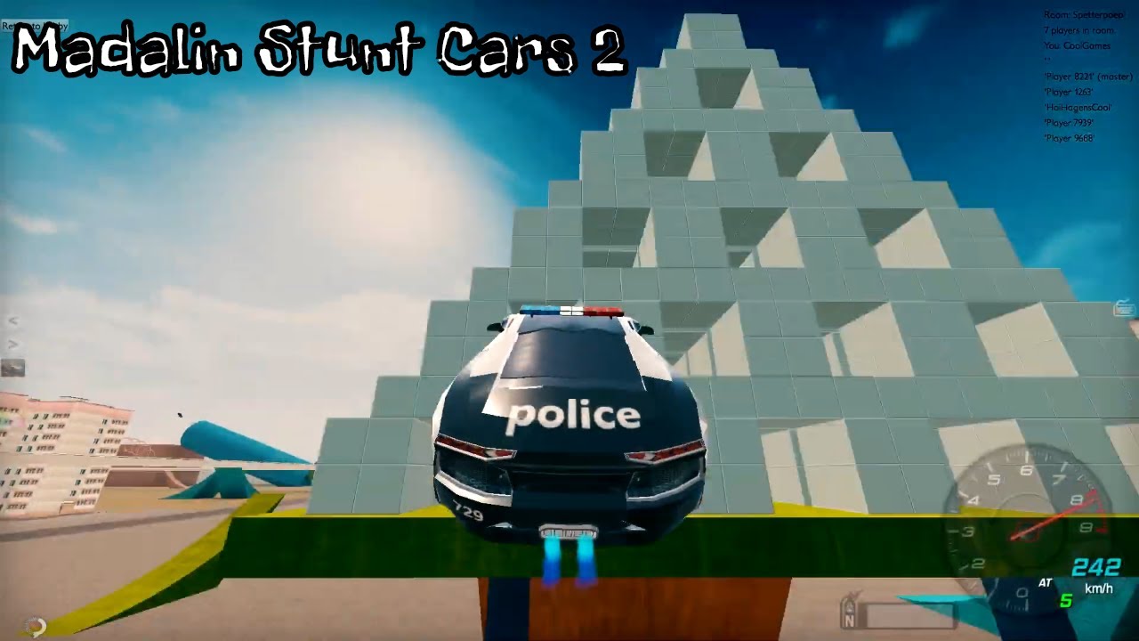 CAR GAMES///Madalin Stunt Cars 2///PART#17///MULTIPLAYER - YouTube