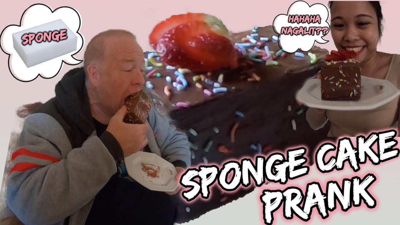 SPONGE CAKE PRANK ON AUSTRALIAN HUSBAND | NAGALIT BA SYA?? Vhal Winter ...