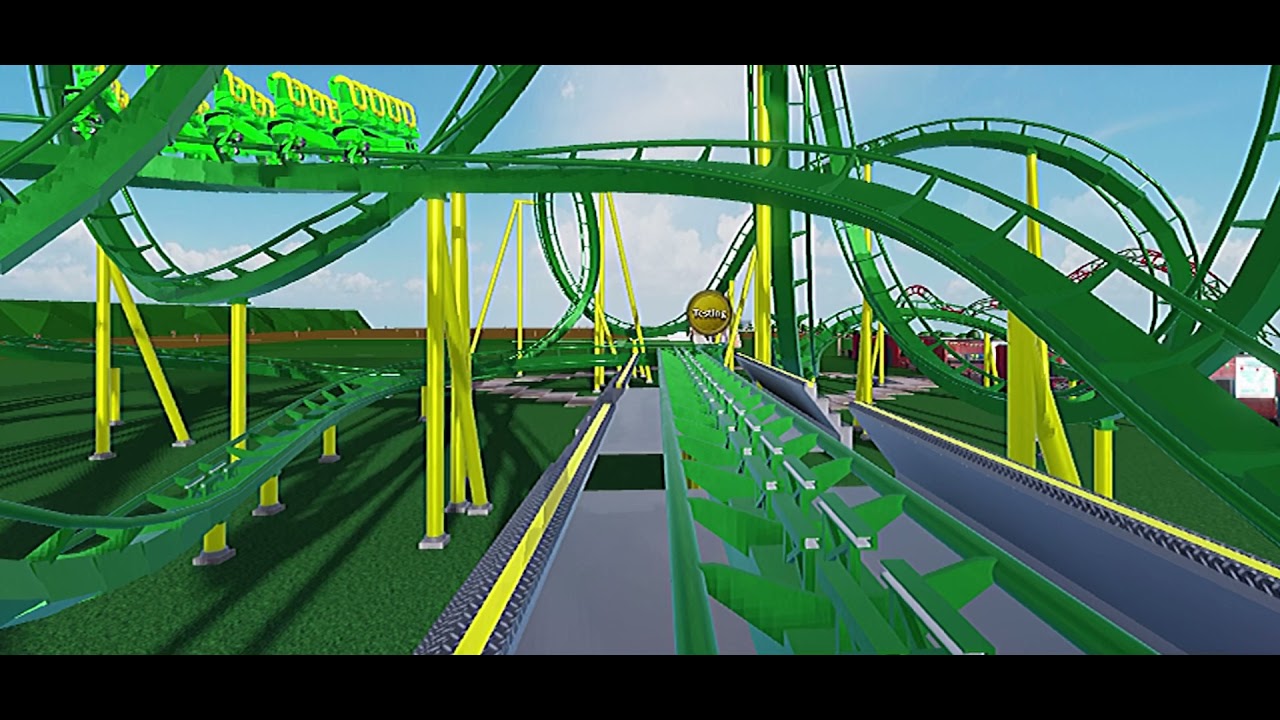 RIDDLERS REVENGE - SIX FLAGS MAGIC MOUNTAIN - ROBLOX THEME PARK TYCOON ...