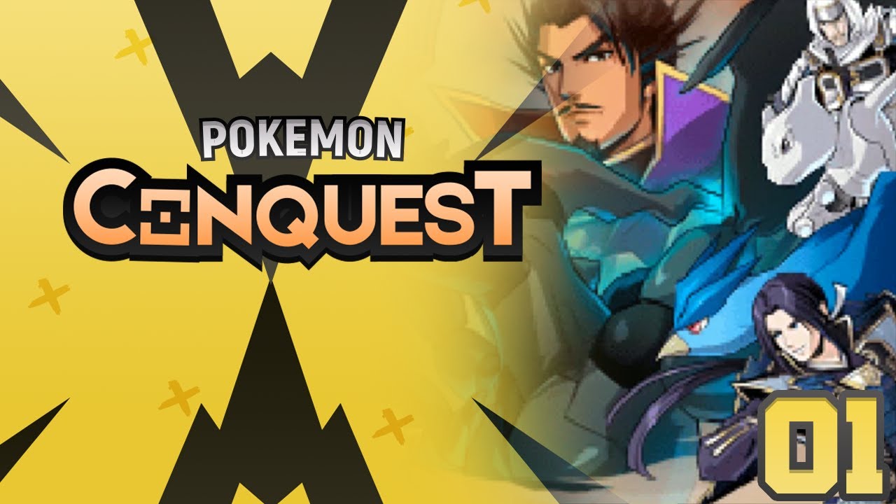 Pokemon Conquest Let's Play Ep1 "First Battle" - YouTube