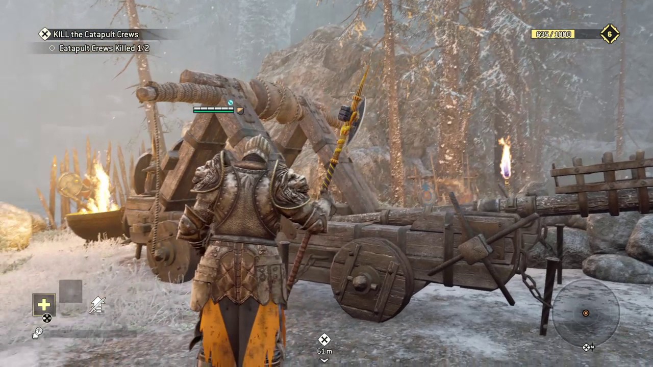 FOR HONOR KNIGHT CHAPTER 1.4 VALKENHEIM IN WINTER - YouTube