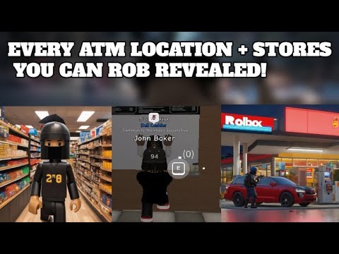 EVERY ATM LOCATION + STORE YOU CAN ROB IN SOUTH BRONX ROBLOX HOOD GAME ...