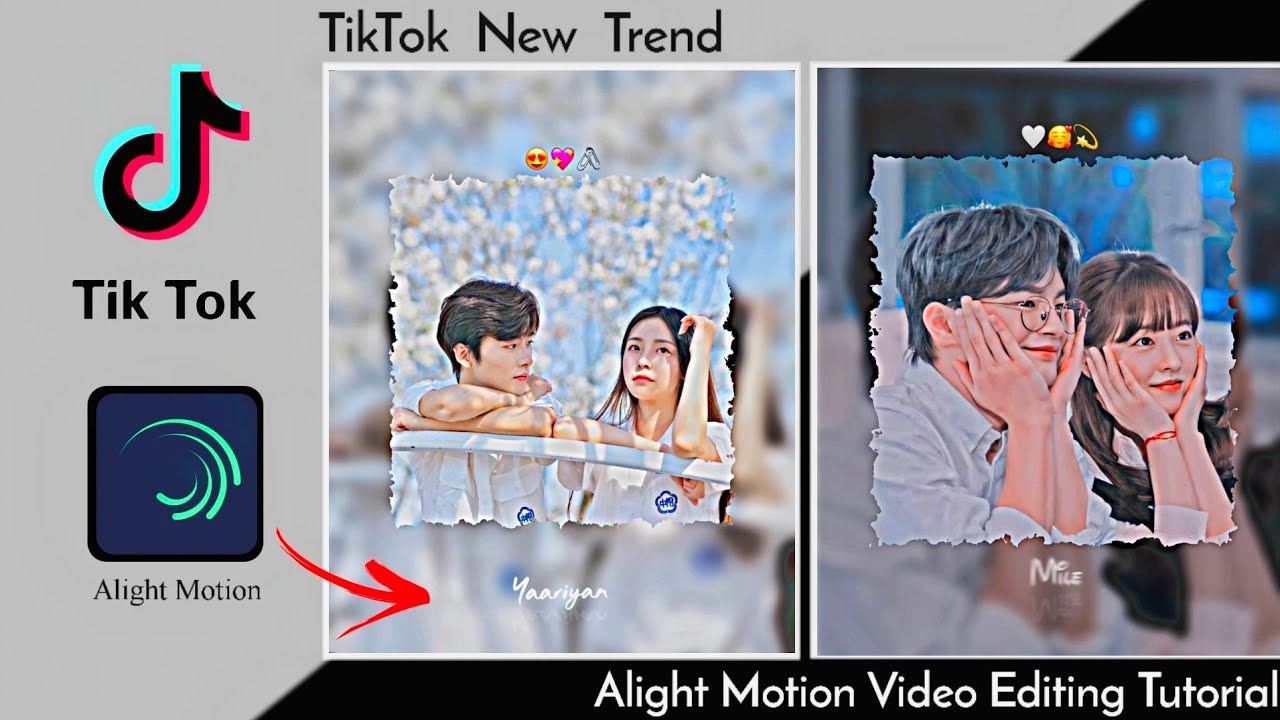 Tiktok New Trend Moving Photo With Lyrics HDR & Brown Colour Effect ...