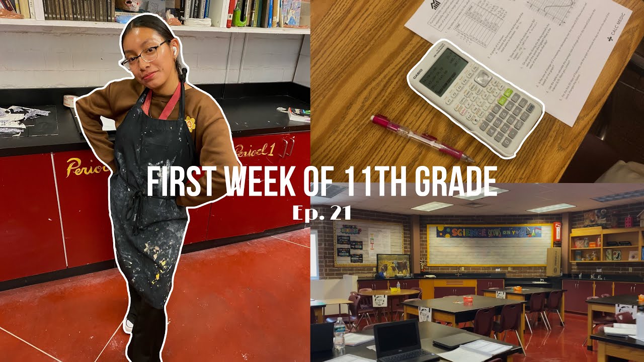 first week of being an 11th grader: an overview of my classes, ootds ...