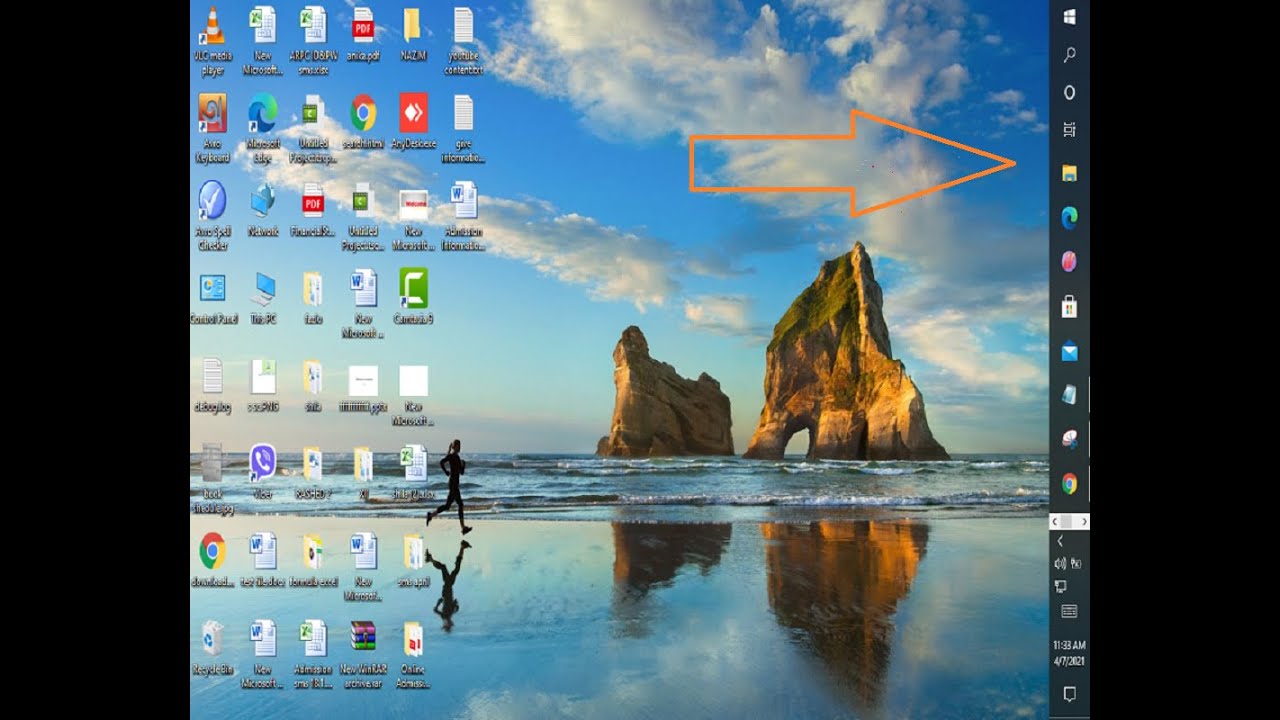 How to set Taskbar Location On screen bottom, left ,right, top in ...