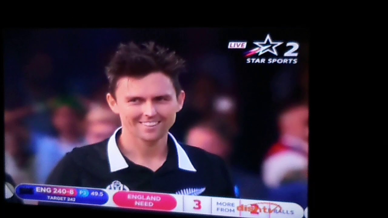 CWC 2019 incredible NZ Vs ENG last over.. Match tie - YouTube