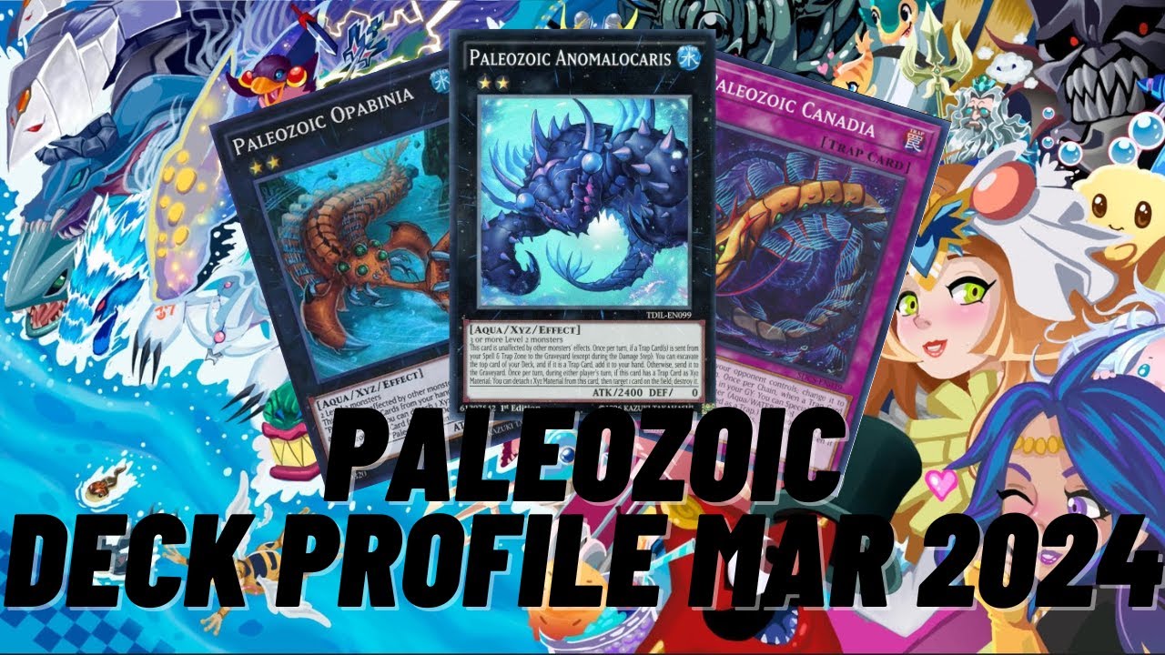Paleozoic Yu-Gi-Oh Deck Profile for March 2024 - YouTube