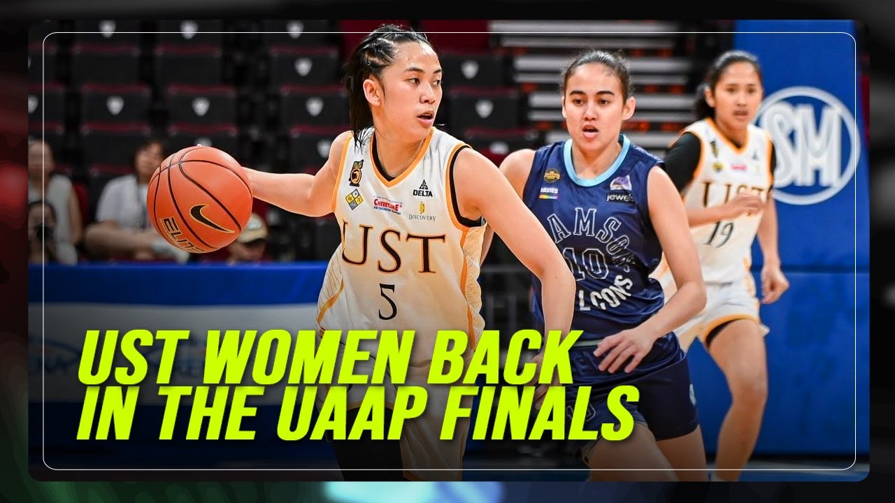 It's UST vs NU in UAAP women's basketball Finals | ABS-CBN News - YouTube