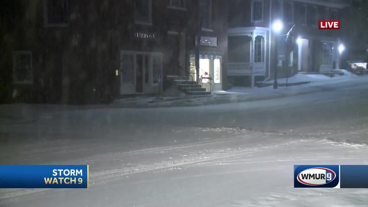 Snow emergencies, parking bans in effect for many NH communities - YouTube