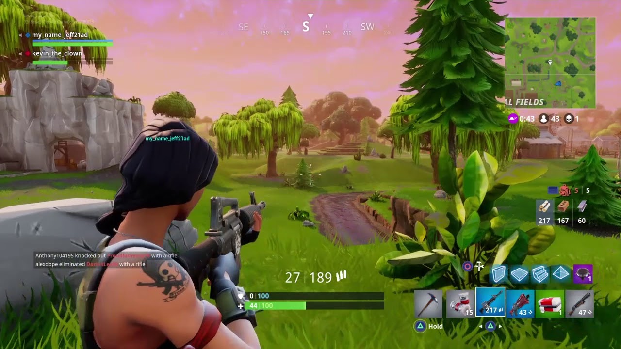 Fortnite with the v1p3r squad - YouTube