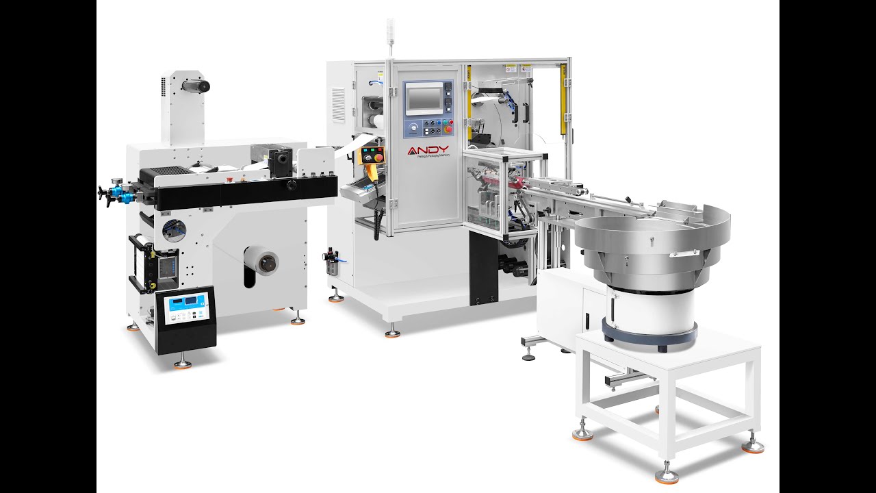 Rocket-450 Automatic Turret Rewinder With Slitting Machine - YouTube