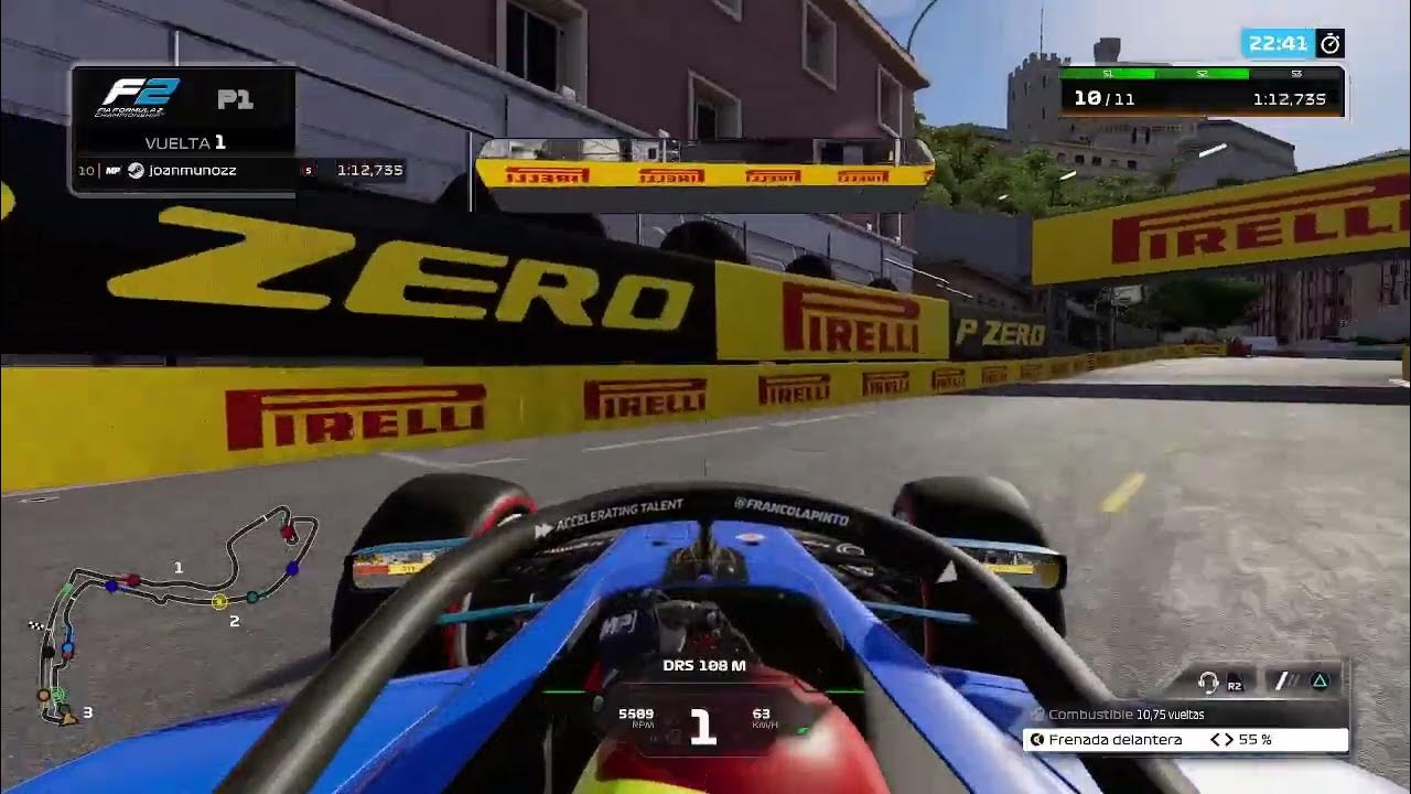 1. Gran Premio de Mónaco | Fórmula 2 | Fórmula Spain - F1 24 - YouTube