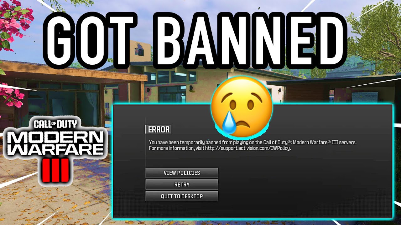 I Got BANNED on Mw3.. 😥 - COD: Modern Warfare 3 - YouTube