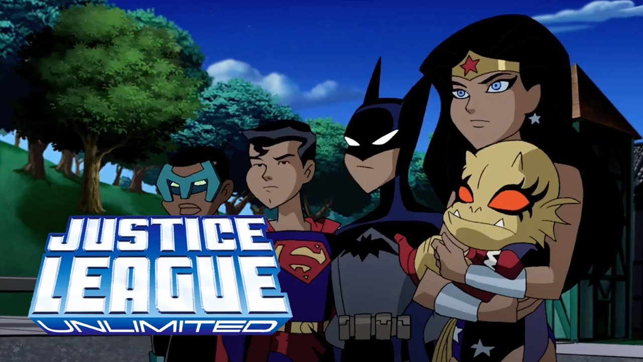 The Kids League finally defeats Morgan le Fey´s son | Justice League ...