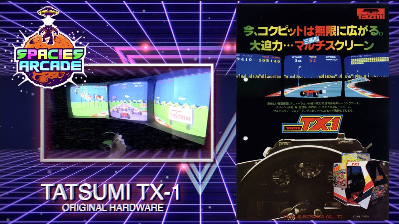 Raw Gameplay - Tatsumi / Tazmi / Atari TX 1 - YouTube
