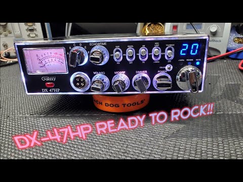 New Batch Galaxy DX-47HP w/ Hi-Cut Filter CB Radio - YouTube