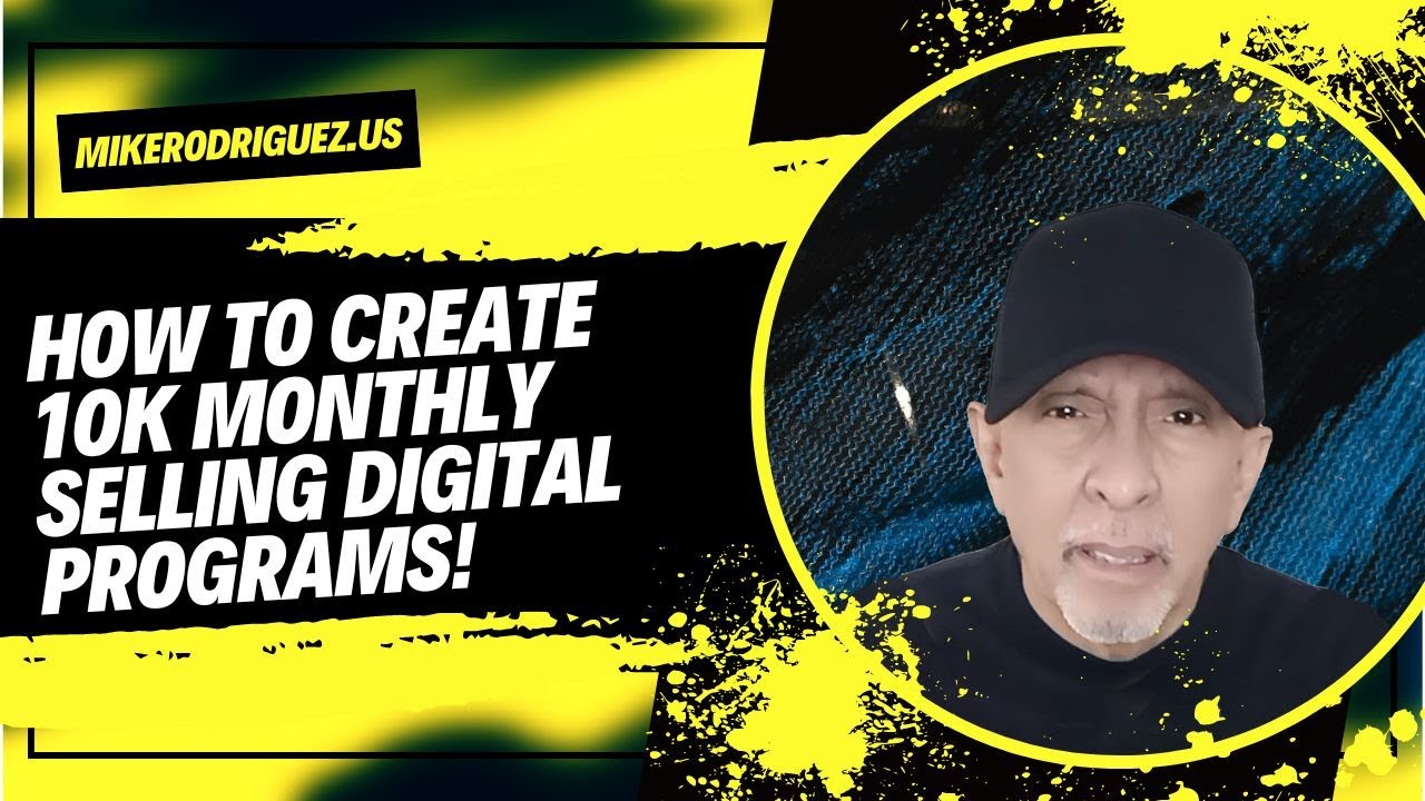 How to Create 10K Monthly Selling Digital Programs! - YouTube