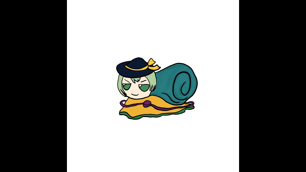 (gaming now) Drawing Touhou things Fumo Chibi edition - YouTube