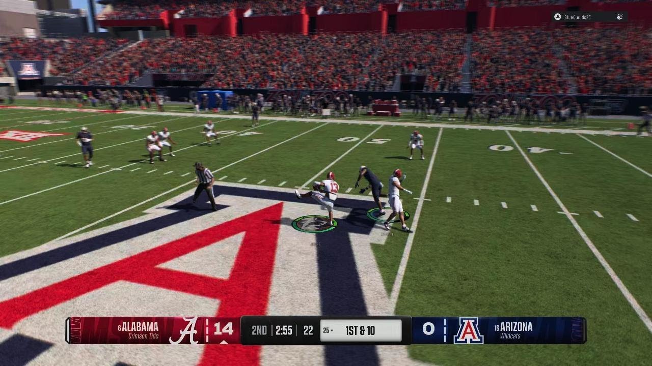 EA SPORTS College Football 25 - Interception / Touchdown - YouTube