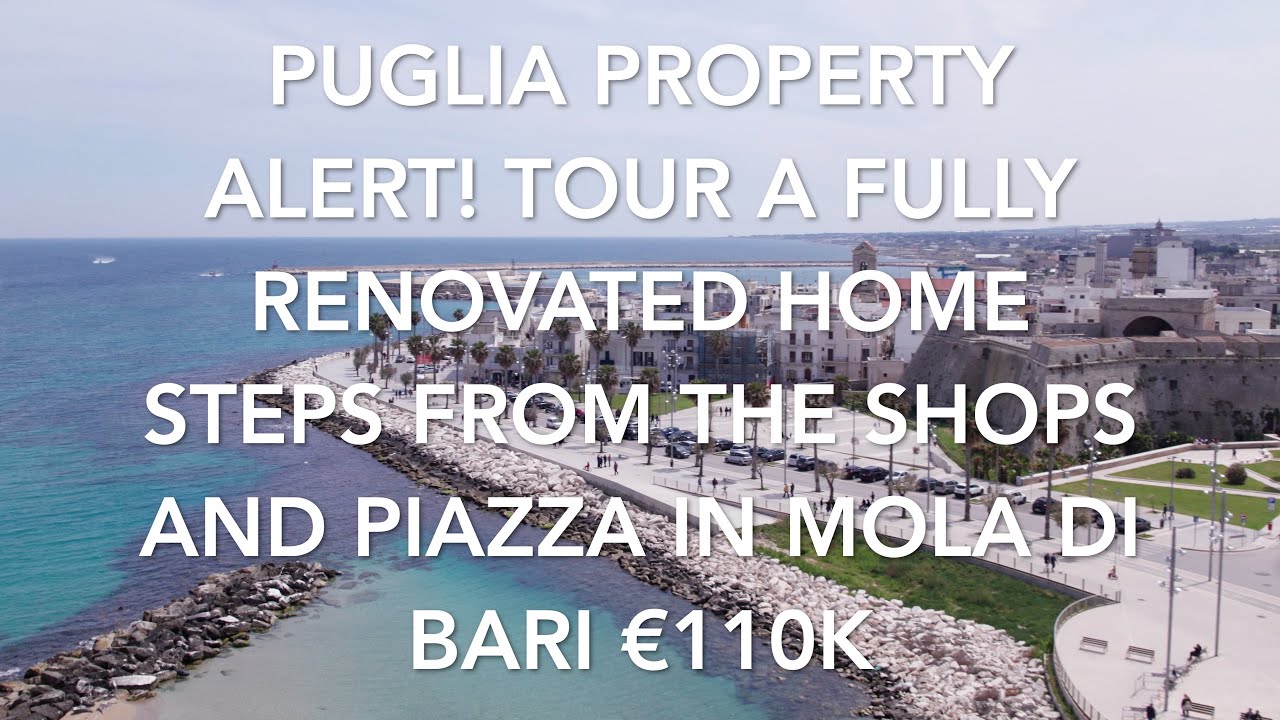 Puglia Property Alert! Home Tour, Renovated, Steps from the Shops and ...