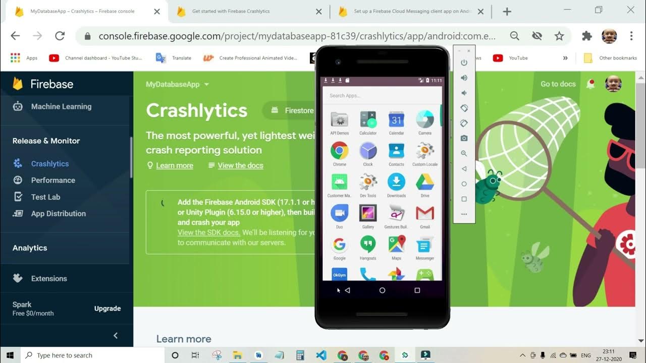 Firebase Crashlytics overview and setup - YouTube