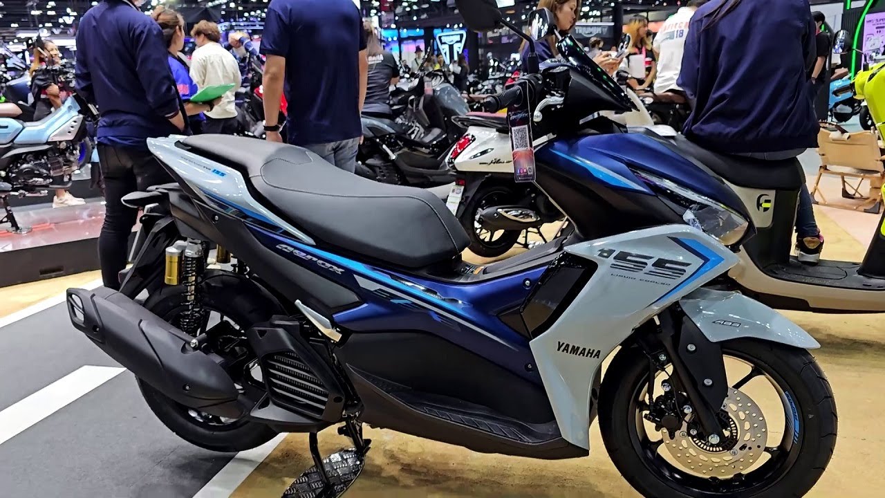 New AEROX 155 ABS Version Walkaround - YouTube