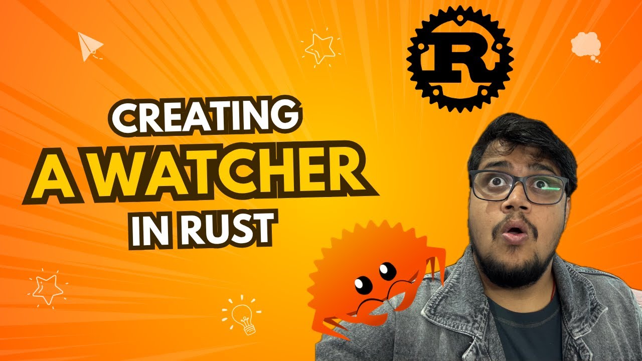 🚨Sunday Chill | Integrating a watcher in Rust | Live coding - YouTube
