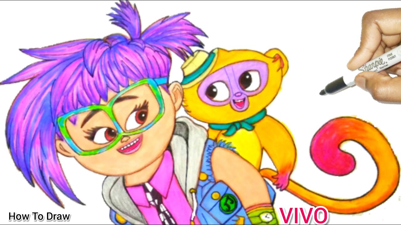 Watch VIVO Movie Netflix 2021| Vivo Netflix Movie | How To Draw VIVO ...