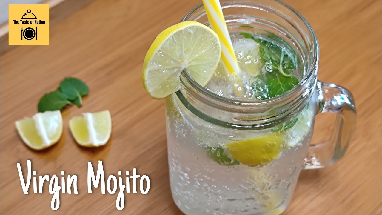 Virgin Mojito | Summer Drink | Mocktails | Mojito with Sprite or Soda ...