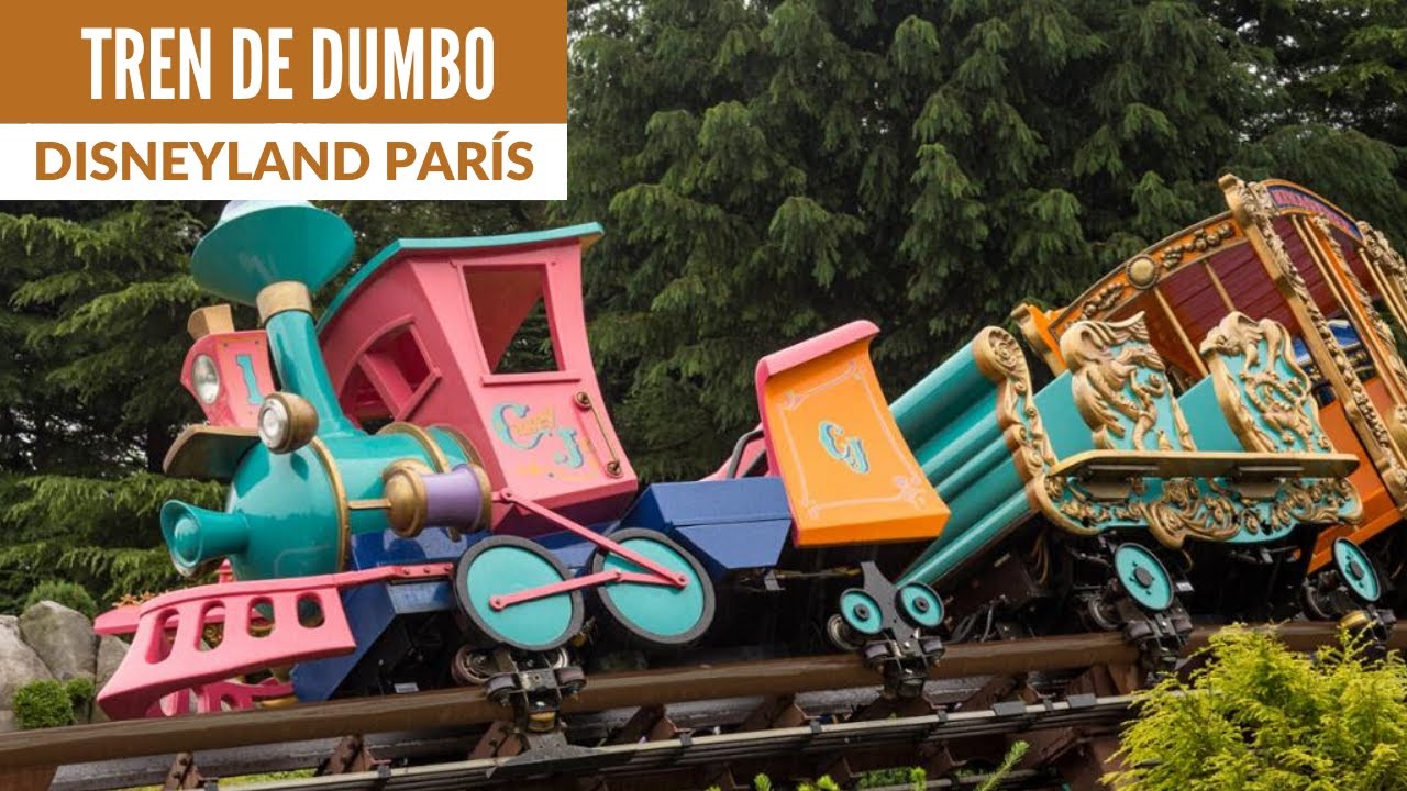 Casey Jr. (Tren de Dumbo) OnRide - Disneyland París - YouTube