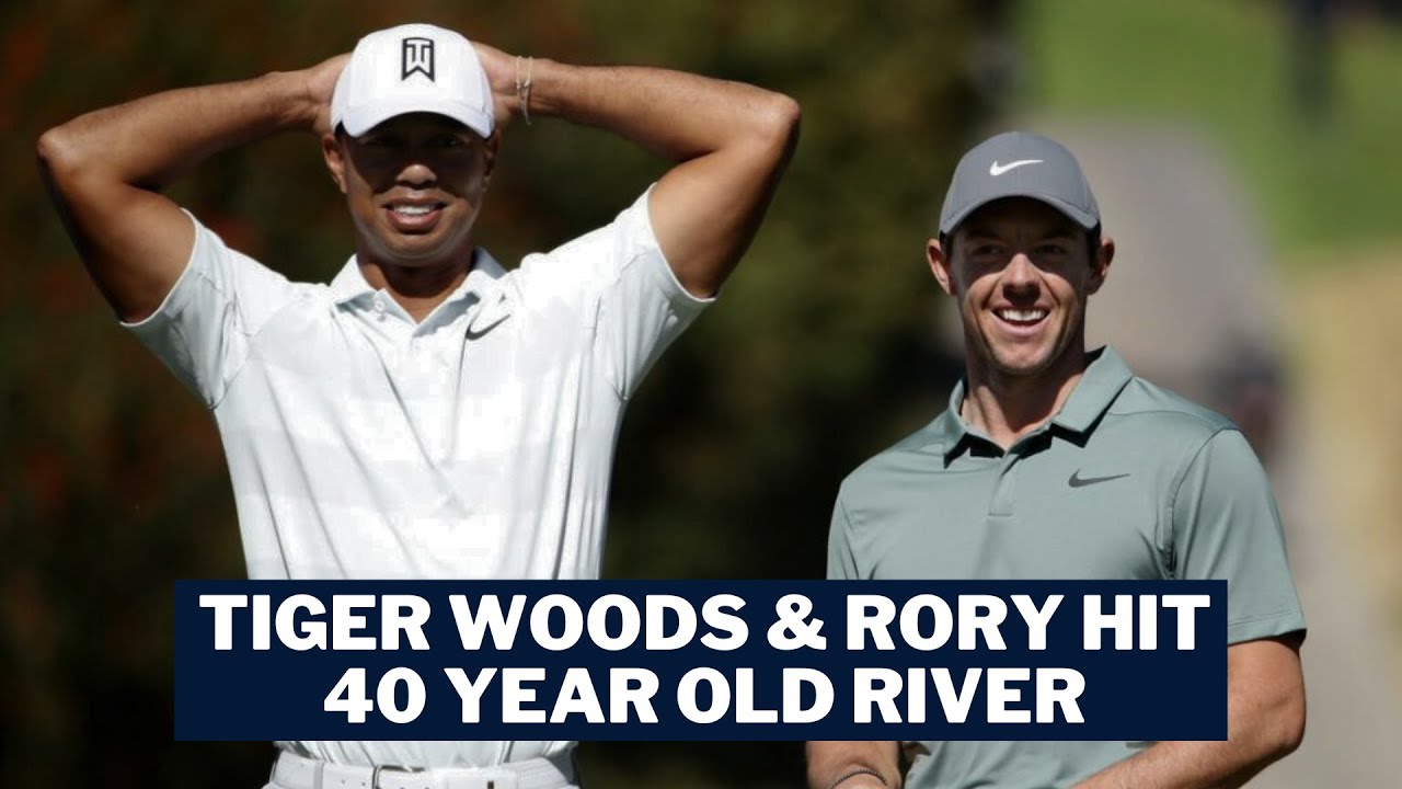 Tiger, Rory, DJ, Day, Rahm, Hit a 40 Year Old Driver TaylorMade Golf ...