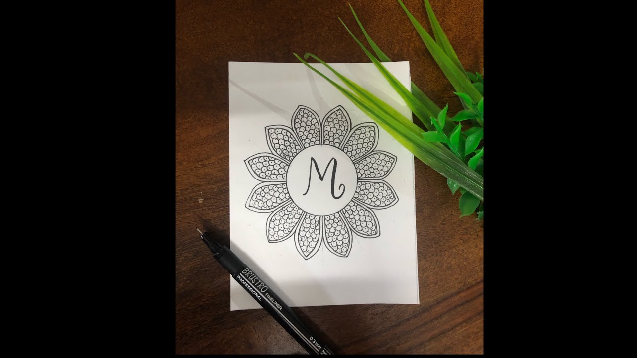 mandala-alphabet-series-how-to-draw-simple-mandala-art-patterns