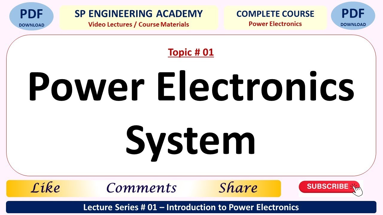 01 Power Electronics System - YouTube