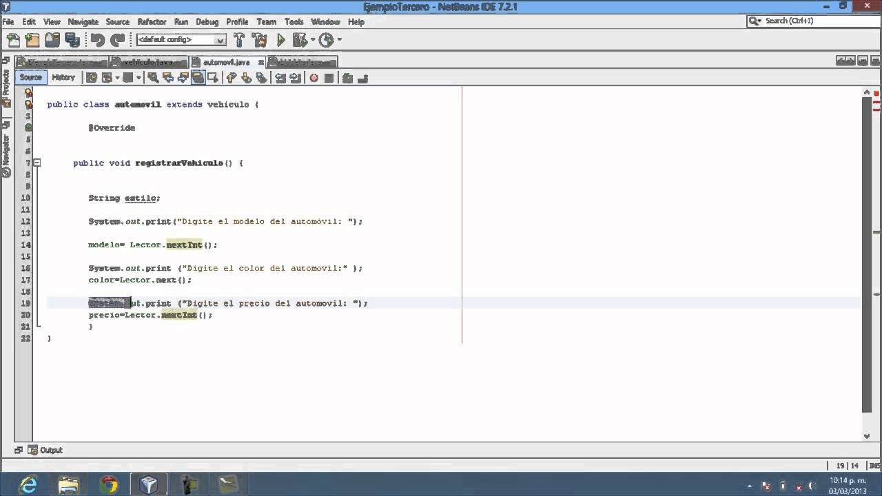ABSTRACCION Y HERENCIA EN JAVA - YouTube