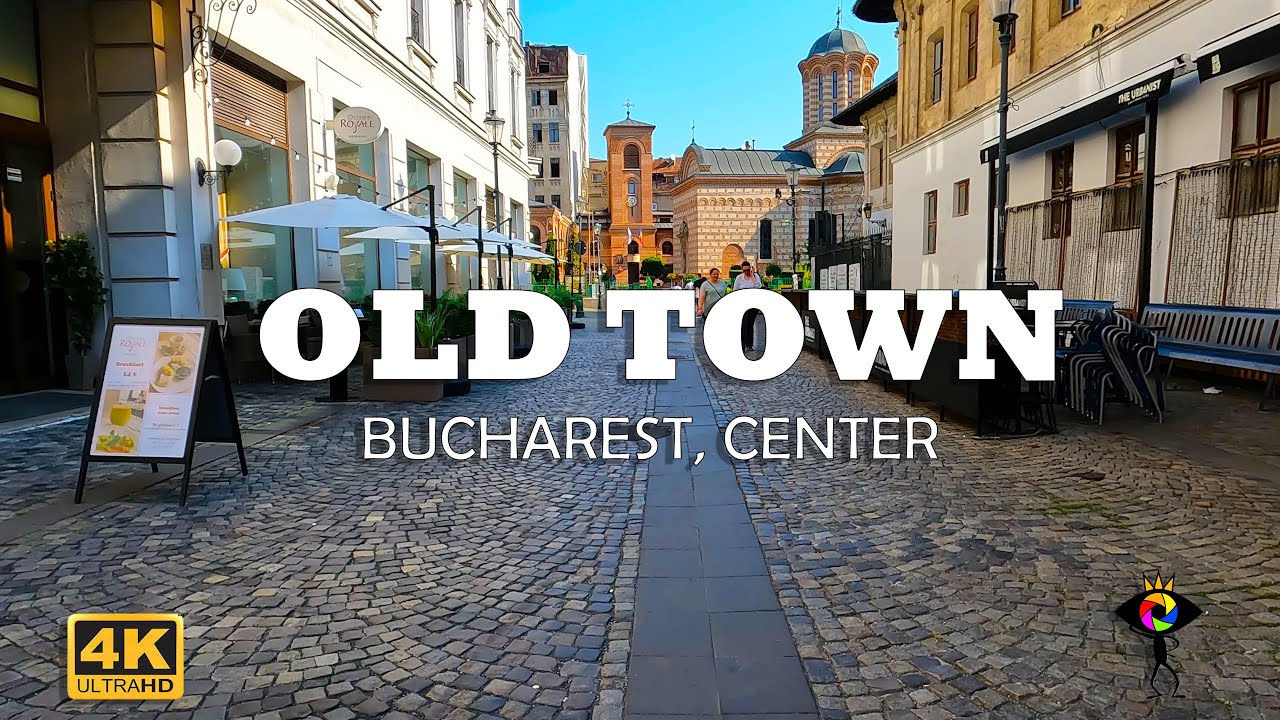 4k Walking Tour of Bucharest OLD TOWN Center, Romania | 🇷🇴 - YouTube
