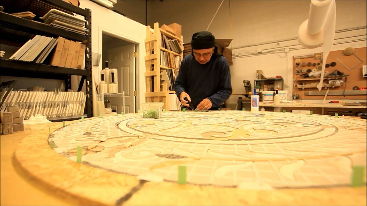 Medallion in the making - YouTube