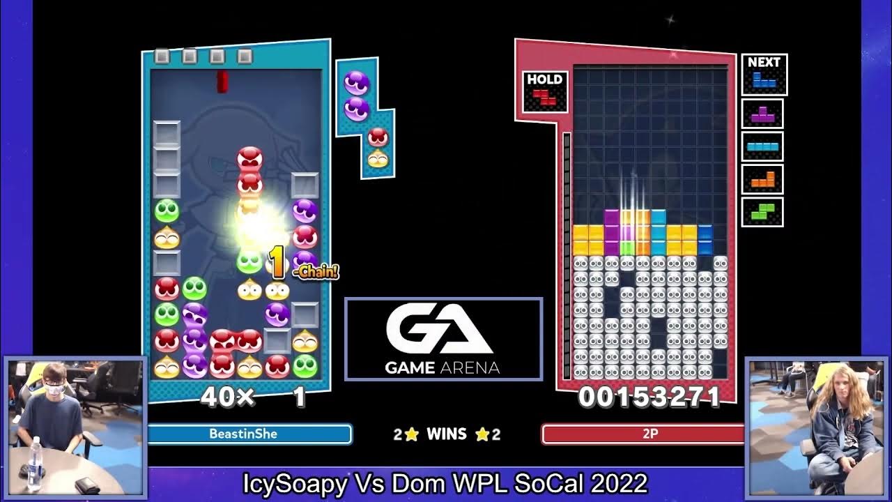 IcySoapy Vs. Dom - WPL Championship SoCal 2022 - Puyo Puyo Tetris 2 - Losers Round 5 - YouTube
