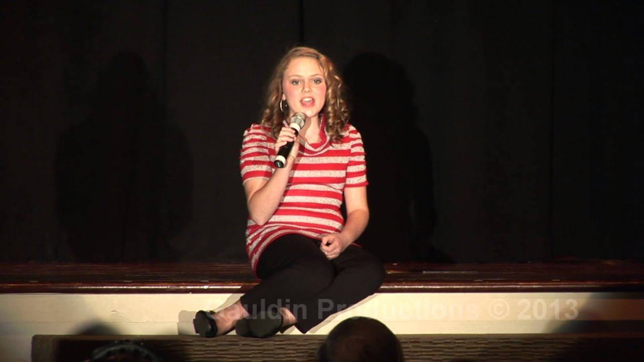 Kaleigh Singing "It's Not Christmas Without You" - YouTube
