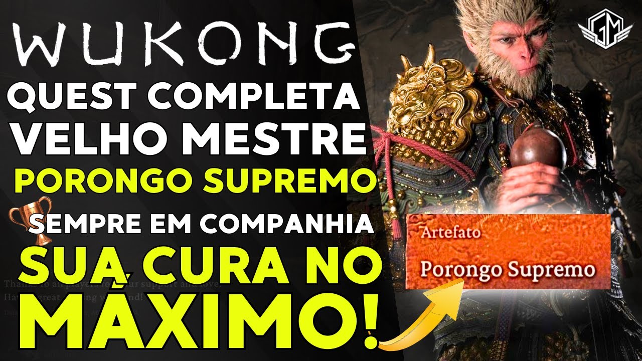 PORONGO NO MÁXIMO: QUEST VELHO MESTRE / TROFÉU SEMPRE EM COMPANHIA / WUKONG - YouTube