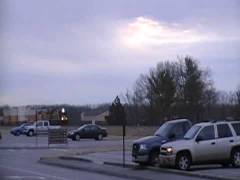 NS 224 1-5-09 with RS5T horn NS #8803 intermodal - YouTube