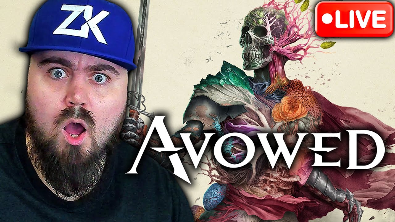 LIVE - TRYING AVOWED (NEW OPEN WORLD RPG) - YouTube