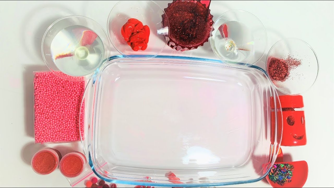 Tedy Tells...How to Make Crunchy Red Slime | Slime Story | 25 - YouTube