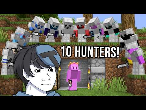 10 HUNTERS YG BENER AJA WOI INI MANHUNT GILA!! - Baablu Vs 10 Hunters Reaction