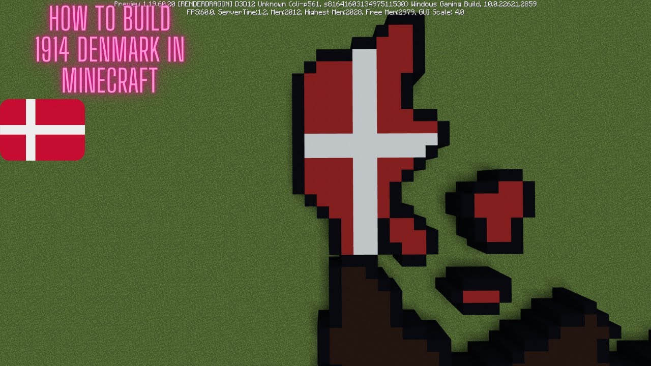 How To Build 1914 Denmark In Minecraft - YouTube
