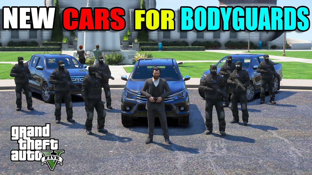 MICHAEL SECURITY GUARDS GOT NEW CARS l GABBAR KHAN FULL ANGRY l GTA 5 ...